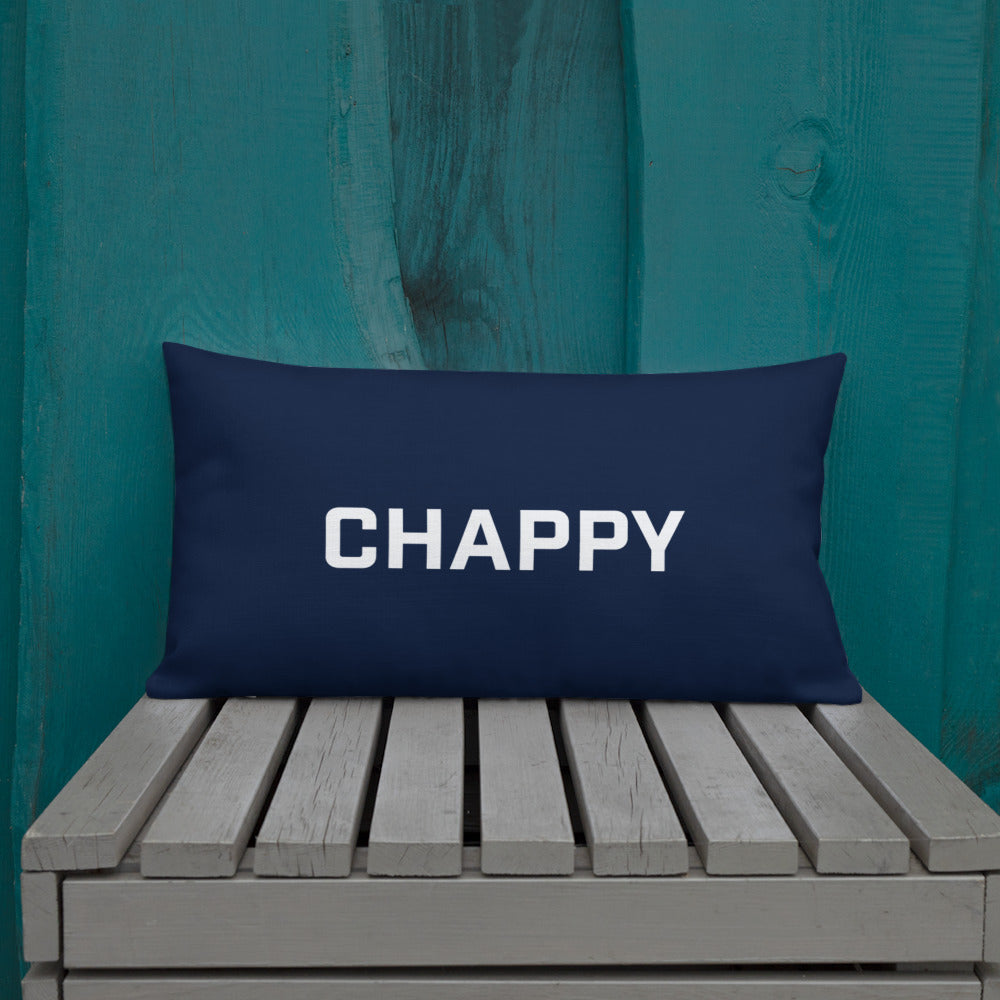 Chappy Throw Pillow - Chappy Happy